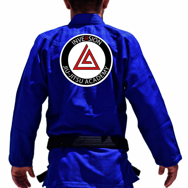 Inversion Jiu Jitsu Academy Kids Gi - Blue #1350 - Break Point FC