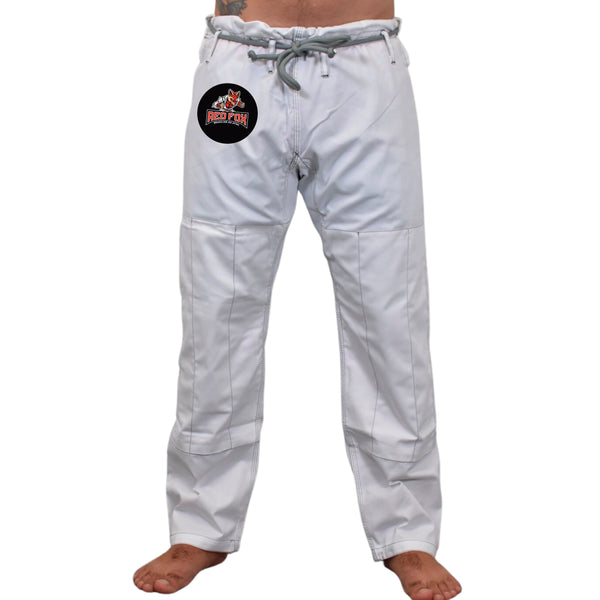 Red Fox Brazilian Jiu-Jitsu Academy Gi - White #182 A - Break Point FC