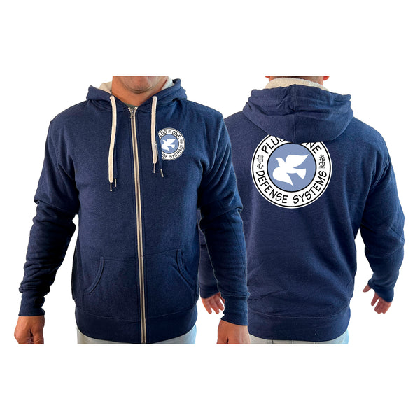 Plus One Defense Systems Academy Sherpa Lined Zip-Up Hoodie #8064 A ...