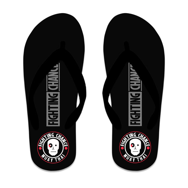 Fighting Chance BJJ Academy Flip Flops #8091 M (Muay Thai) - Break Point FC
