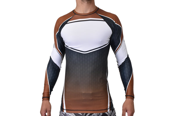 Grappling Zone Academy Ranked Long Sleeve Rash Guards #014 - Break Point FC